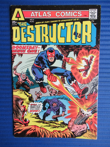 THE DESTRUCTOR # 4 - (VF-) -ATLAS-STEVE DITKO-DOOMSDAY MINUS ONE-BIRTH ...