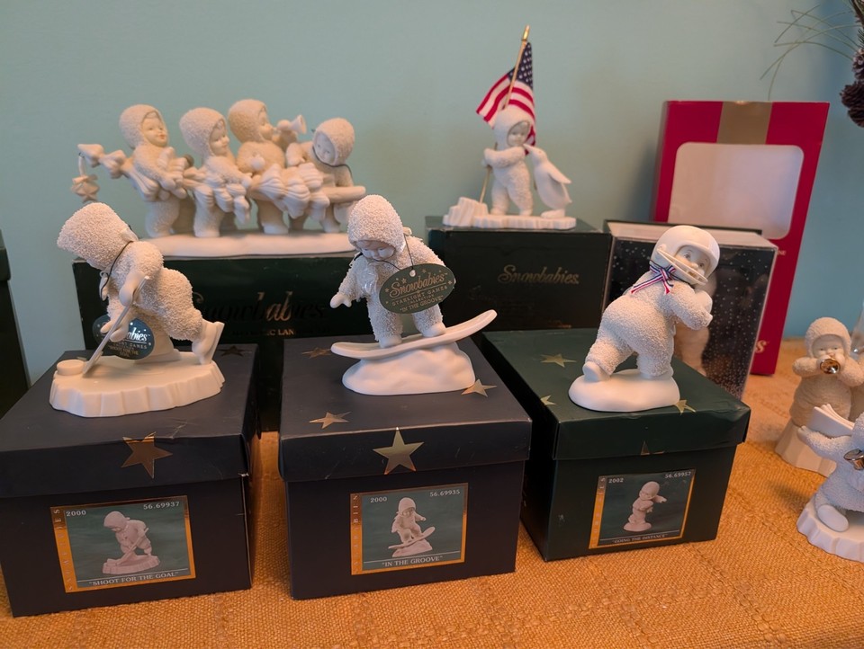 Snow Babies 12 Piece Collection in Original Boxes | eBay