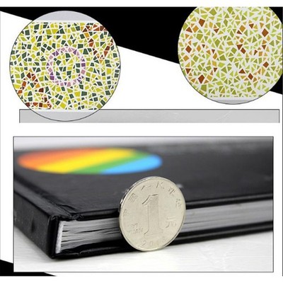 Color Blindness Detection Kit 2 03D Ishihara Test Book with 48 Test ...