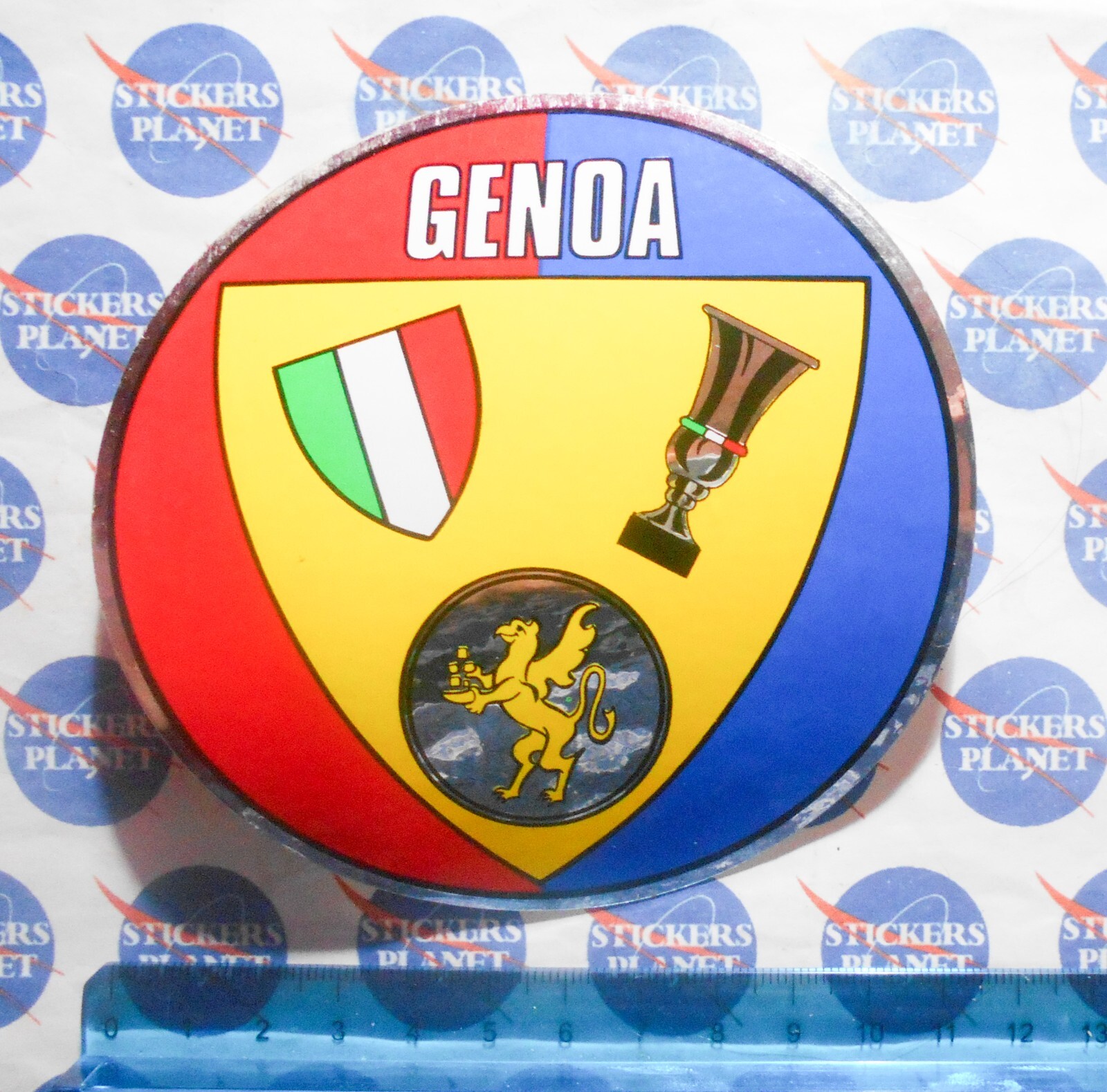 STICKER AUTOCOLLANT AUFKLEBER VINTAGE GENOA ITALY ORIGINAL '70s | eBay