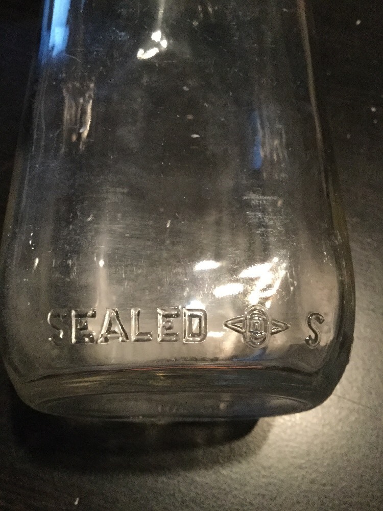 Kleen Embossed One Quart Milk Bottle 17 51 Duraglass | eBay
