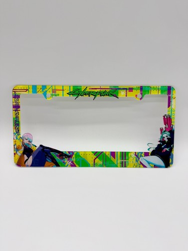 Cyberpunk Edgerunners License Plate Frame with Rebecca and Lucy ...