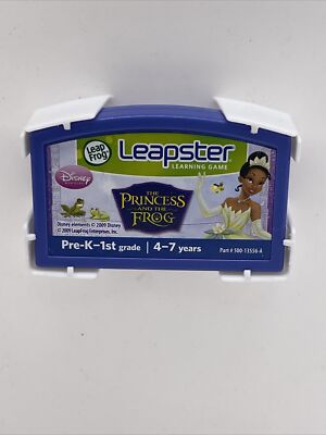 Leapfrog Leapster Learning Game: Disney The Princess And The Frog ...