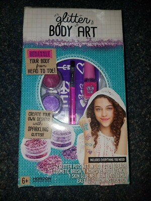 Sparkling Glitter Body Art Bedazzle Stencil 6+ Free Shipping | eBay