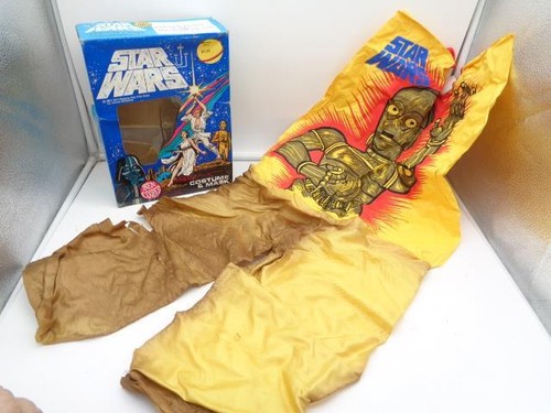 Vtg 1977 Ben Cooper Star Wars Golden Robot C-3PO Medium Costume, NO ...