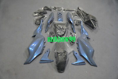 Chameleon Gray Pearl Blue Fairing Kit Fit For Yamaha FZ07 MT-07 2012 ...