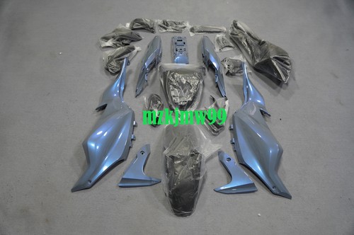 Chameleon Gray Pearl Blue Fairing Kit Fit For Yamaha FZ07 MT-07 2012 ...