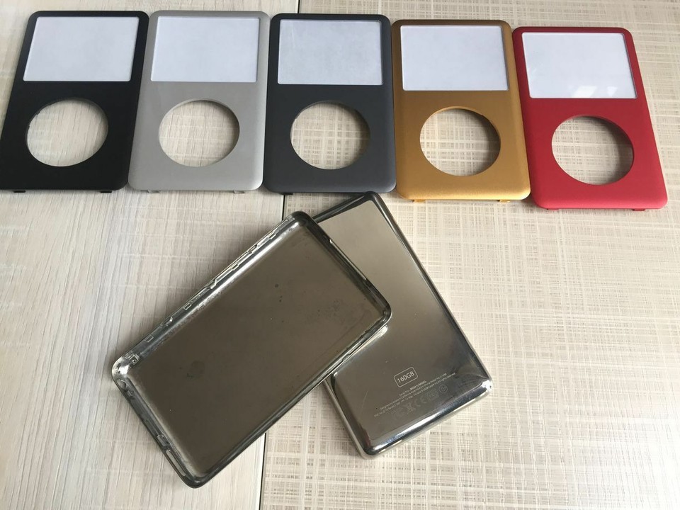 iPod Classic 6th Gen 160GB Back Housing + Front Housing Case Cover ...