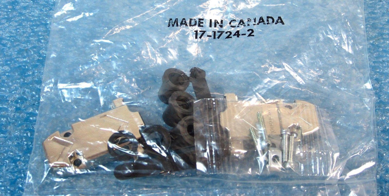 AMP AMPHENOL 17-1724-2 CONNECTOR, D-SUB BACKSHELLS D-SUB HOOD PLASTIC ...