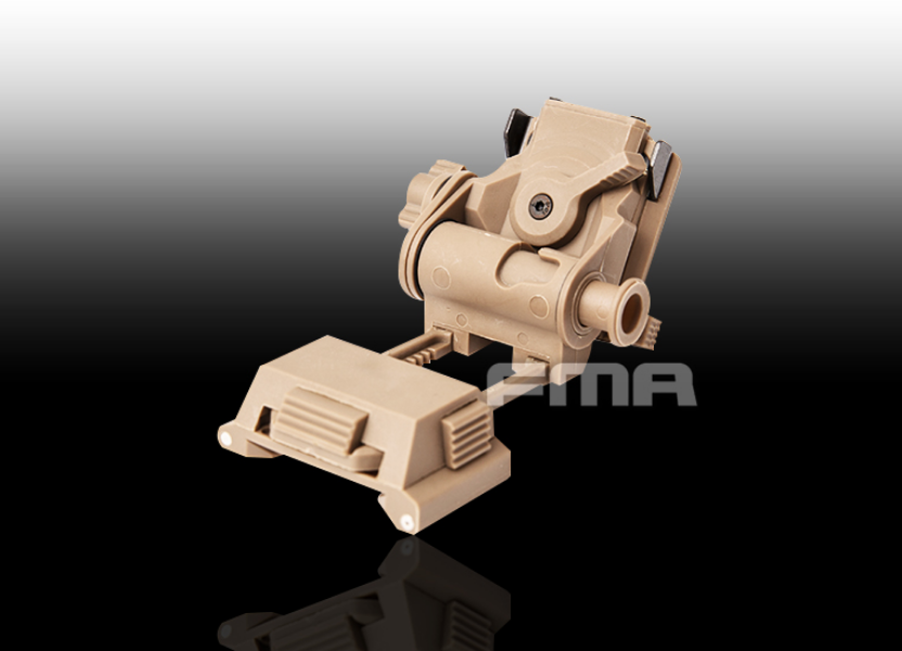 FMA Plastic L4G24 NVG Helmet Mount /Dummy GPNVG 18 Night Vision Goggle ...