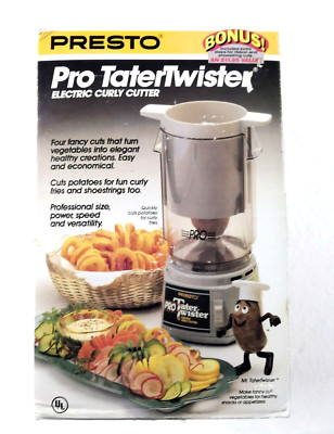 Presto Pro TaterTwister Electric Curly Cutter w/ 4 Cutting Discs | eBay