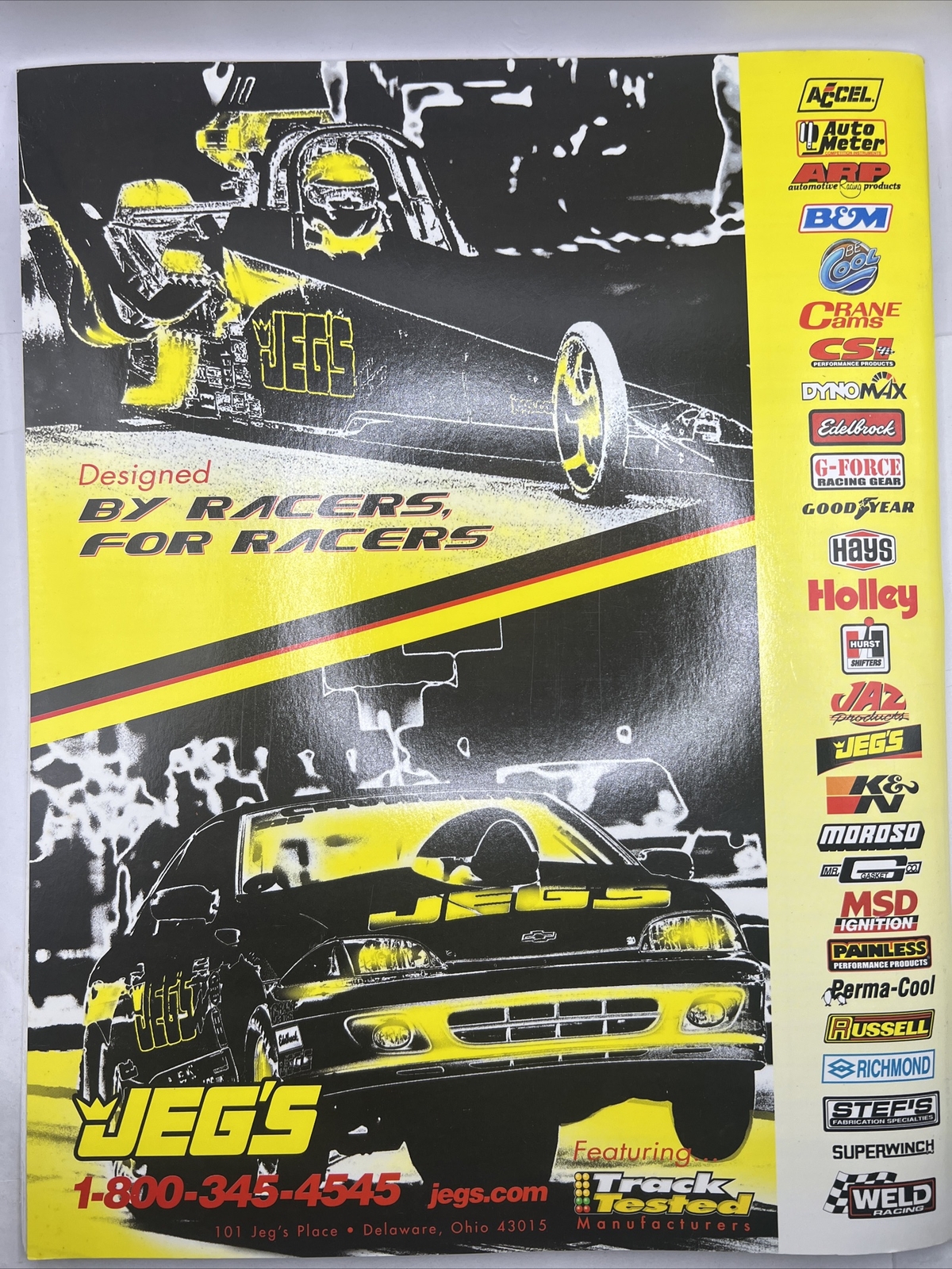 Jegs Drag Racing 2003 Log Book | eBay