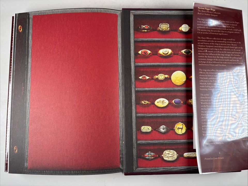 Ancient Finger Rings: The Alain Ollivier Collection 1997 Beatriz ...