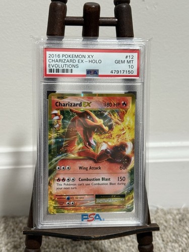 2016 POKEMON XY EVOLUTIONS #12 CHARIZARD EX PSA 10 | eBay