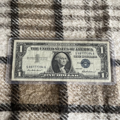 $1 1957 Silver Certificate Trinary 777 Note | eBay