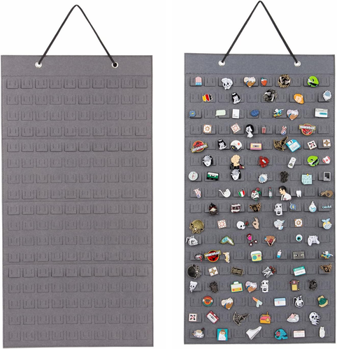 PACMAXI Hanging Brooch Pin Organizer, Display Pins Storage Case, Brooch ...