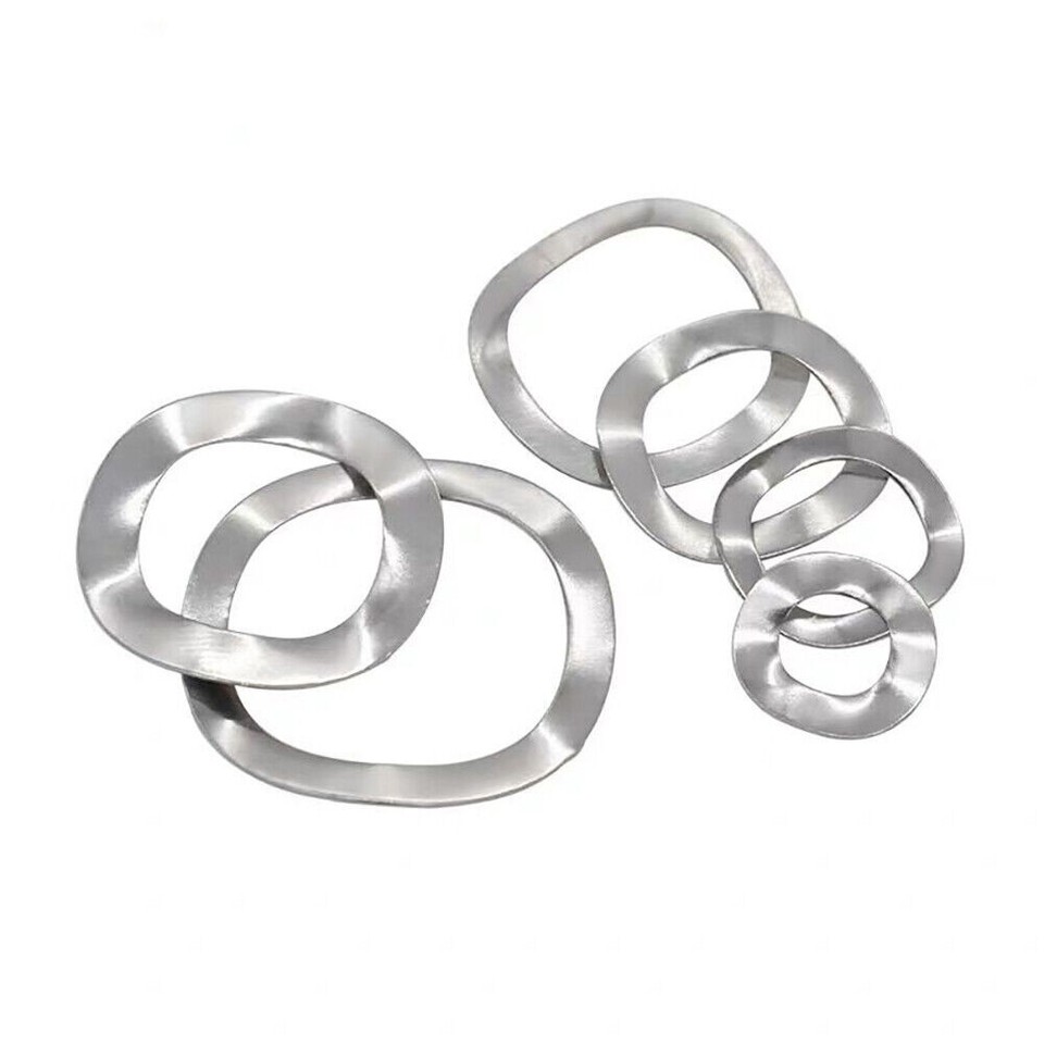 Wave Washers M3 - M41 Wavy Spring Washers with Crinkle Gasket A2 ...