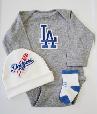 Dodgers baby/newborn clothes Dodgers baby gift Dodgers baseball baby | eBay