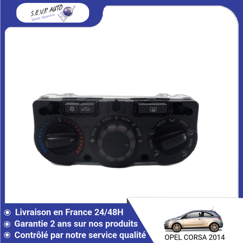 🇫🇷 COMMANDE DE CHAUFFAGE OPEL CORSA ♻️ 13330680 | eBay