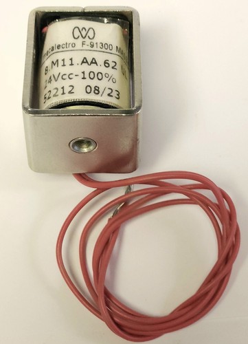MECALECTRO F-91300 Linear Solenoid Coil 24 Volt 8.M11.AA.62 UL 24cc 100 ...