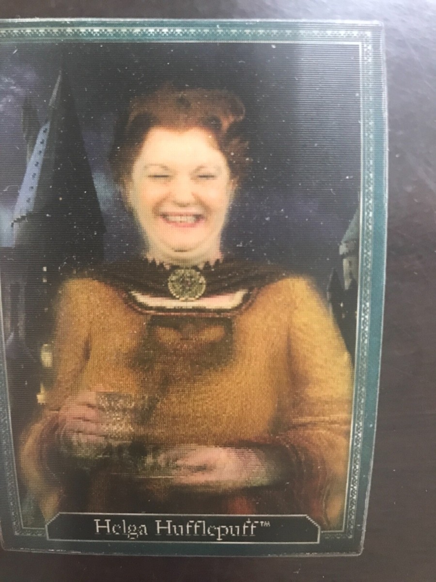 Helga Hufflepuff Chocolate Frog Card