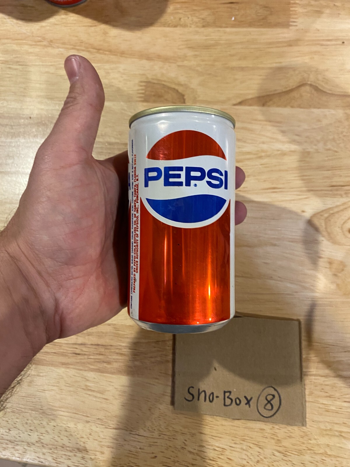 Rare Pepsi Pop Soda Golden Top Bingo Can 12OZ EMpty | eBay