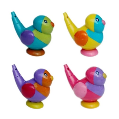 Colorful Water Bird Whistle Bath Toy Stimulate Toddler Mouth Muscle Toy ...