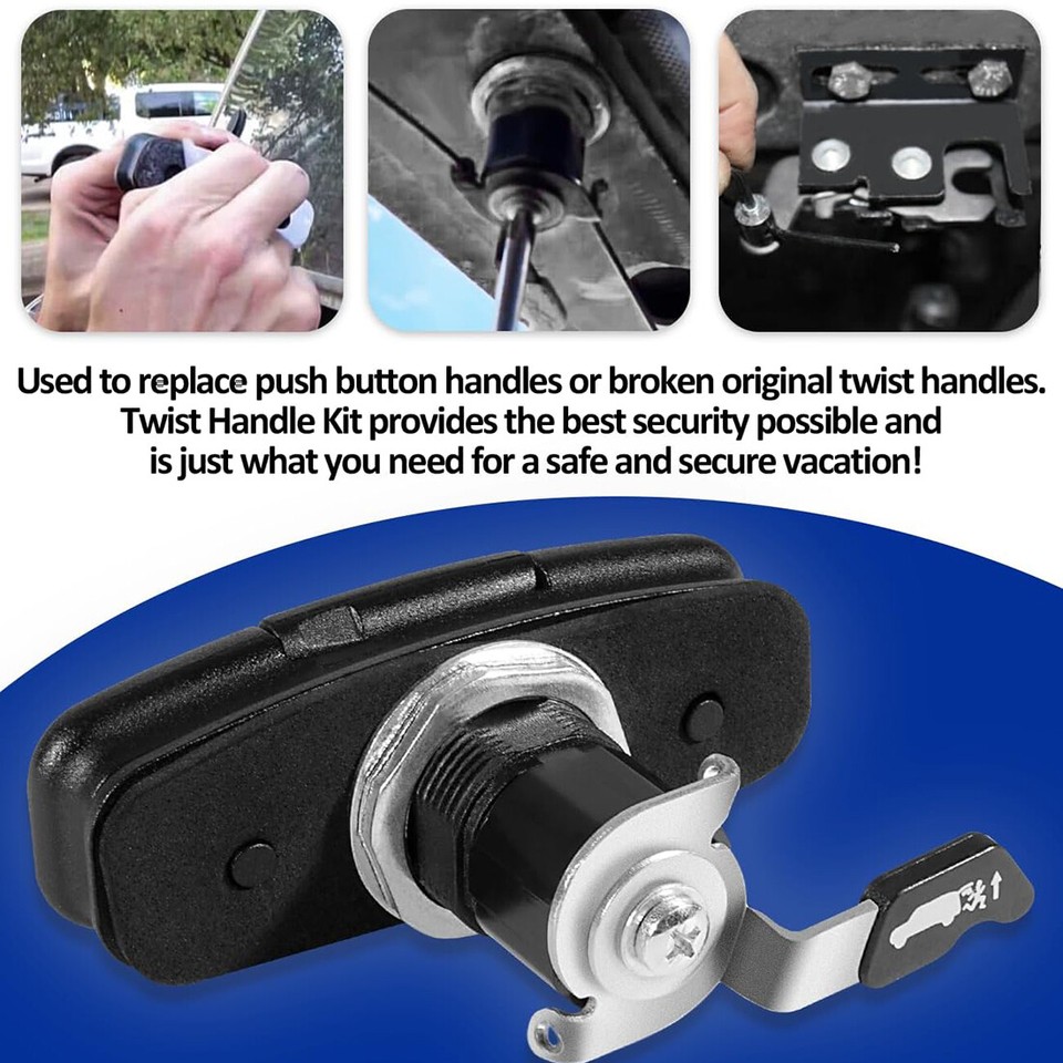 for Leer Truck Cap Tonneau Cover Lock Handle Latch Cable 113436 100XQ ...