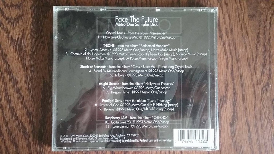 Face The Future - Metro One Sampler Disk - 1993 - CD | eBay