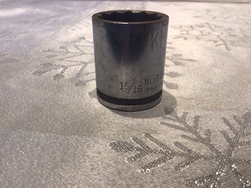 Vintage Bluegrass Tbg 15/16 12 Pt 1/2” Drive Socket No T1330 | eBay