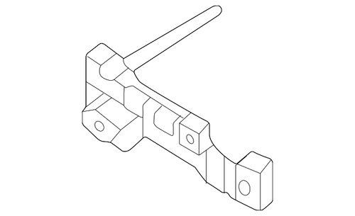 Genuine Kia Impact Bar Stay 86641-L3000 | eBay