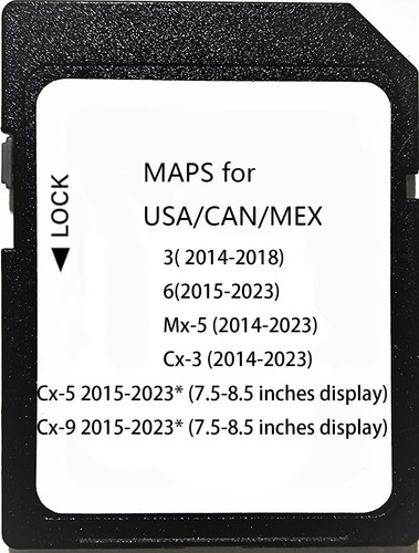 Latest Updated Navigation sd Card Compatible with CX3(2014-2023)... | eBay