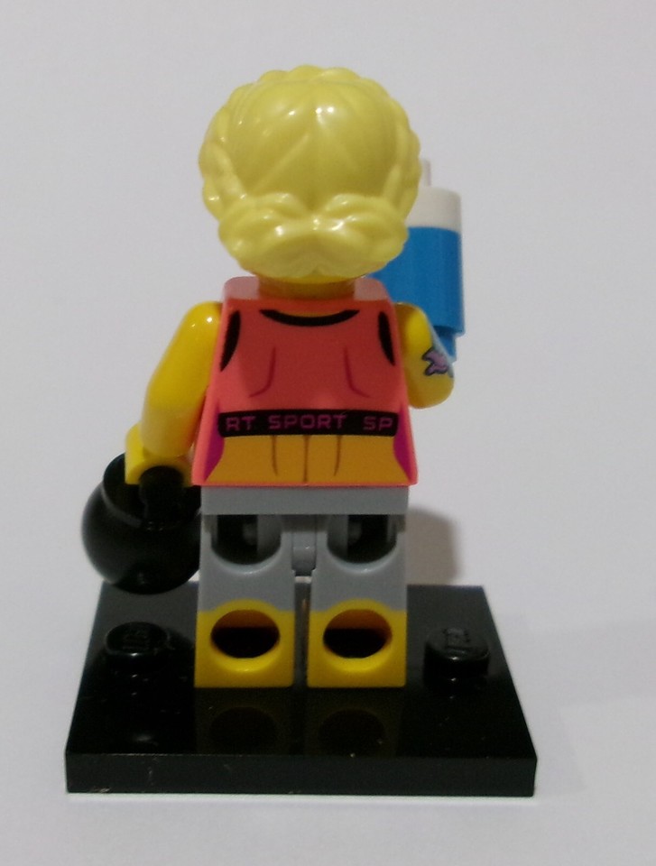 LEGO Minifigure Series #25 Fitness Instructor with Weight & Drink ...