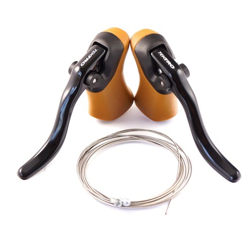 Tektro RL340 Road Bike Brake Black Lever Brown Gum Aero 800/2000mm ...