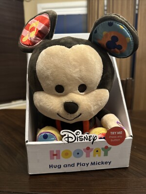 Disney Hug and Play Mickey Mouse Talking Stuffed Animal, NEW | eBay