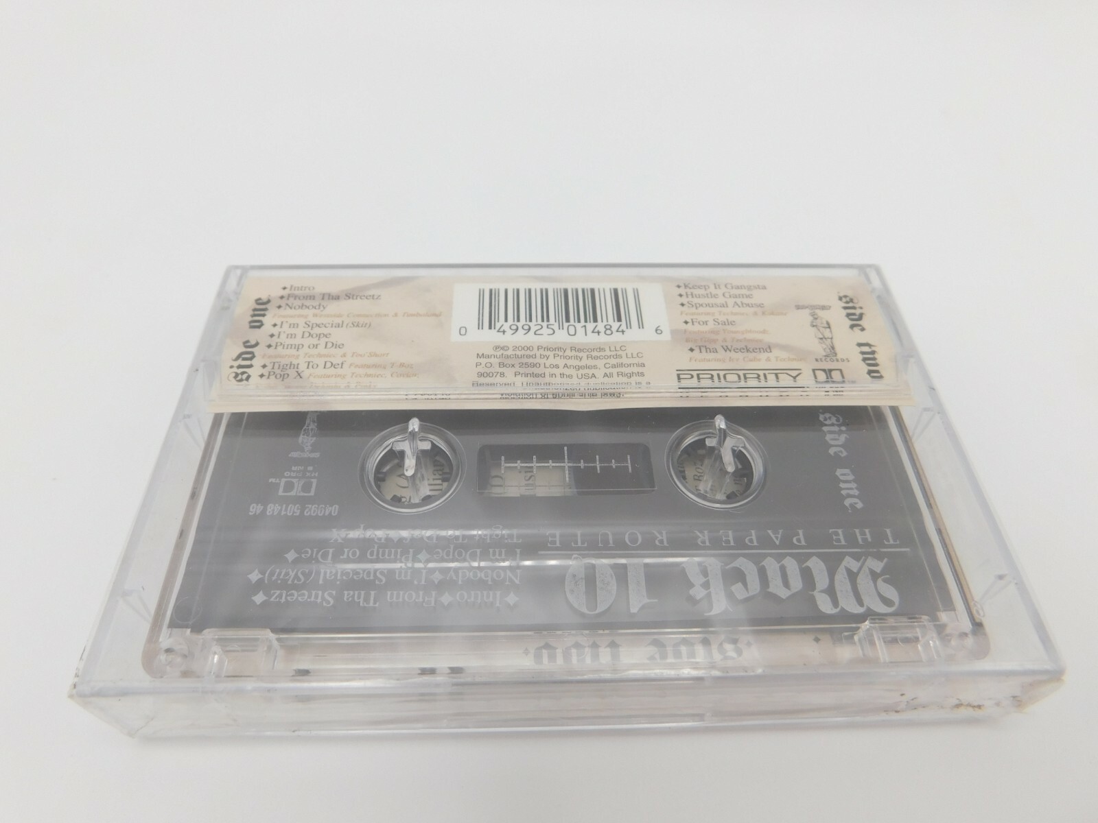 Rare Sealed Mack 10 Cassette The Paper Route Audio Tape PA-50148 49925014846| eBay