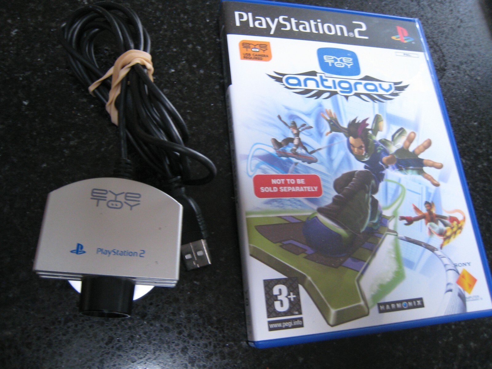 Sony PS2 Eye Toy game series : GAME + EYE TOY Camera - Playstation 2 ...