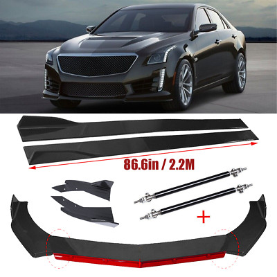 For Cadillac CT4 CT5 CTS Front Bumper Lip Spoiler Side Skirt Rear Lips ...