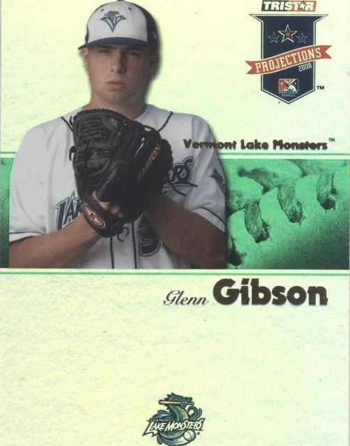 2008 TRISTAR PROjections - Glenn Gibson #251 Green Reflectives /50 (RC ...