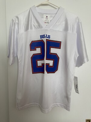 NFL Team Apparel Youth Buffalo Bills LeSean McCoy #25 White Jersey Size ...