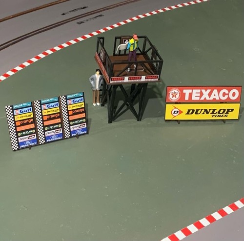 Marshal's Stand #4 w/Course Marshal (moveable head and FLAG arm) and ...