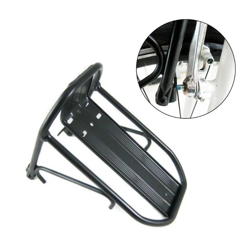 Mountain Bike Front Rack Aluminum Bicycle Cargo Rack Bike Front Rack ...