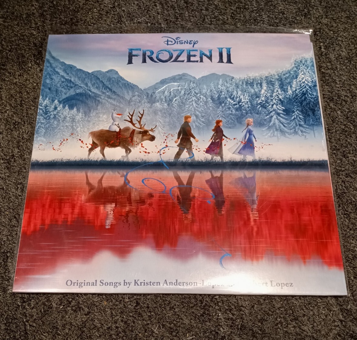 Idina Menzel Star Signed Autographed FROZEN 2 MOVIE Vinyl Album | eBay