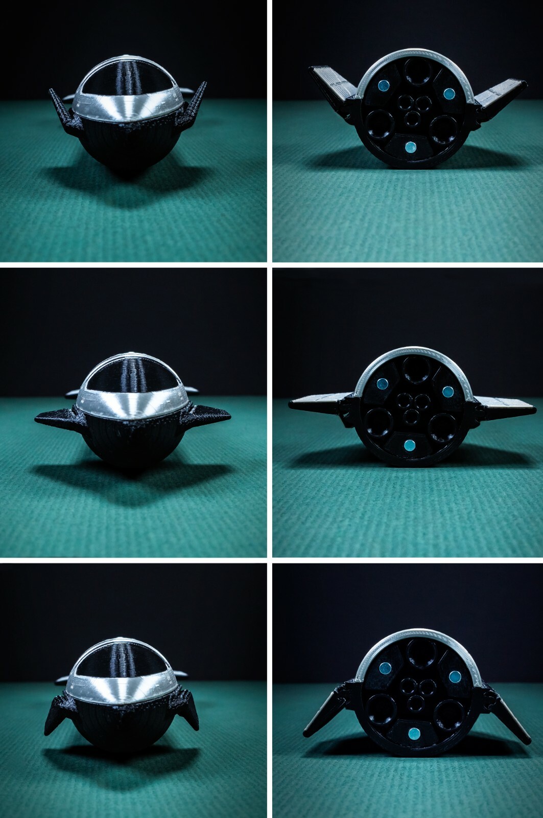 STARSHIP / SUPER HEAVY Spaceship movable parts Plastic model Space X 3D ...