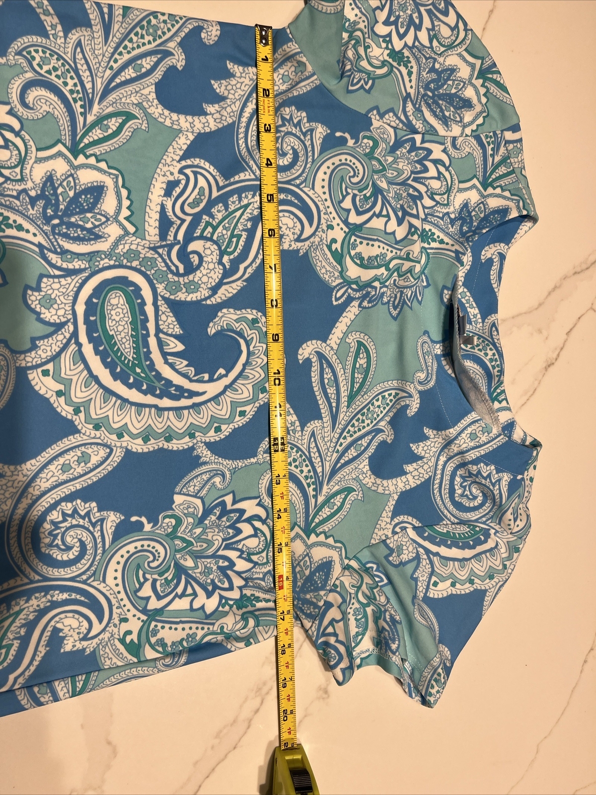 JUDE CONNALLY Womens XS Blue White Paisley Print ELLA Shift Dress Jude ...