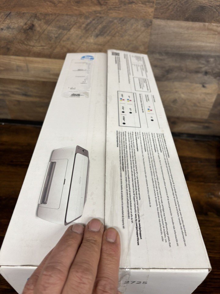 HP DeskJet 2725 Wireless All-in-One Color Inkjet Printer NEW OPEN BOX ...