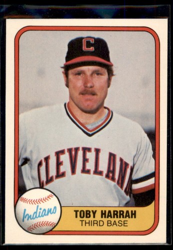 1981 Fleer Toby Harrah #389 Cleveland Indians | eBay