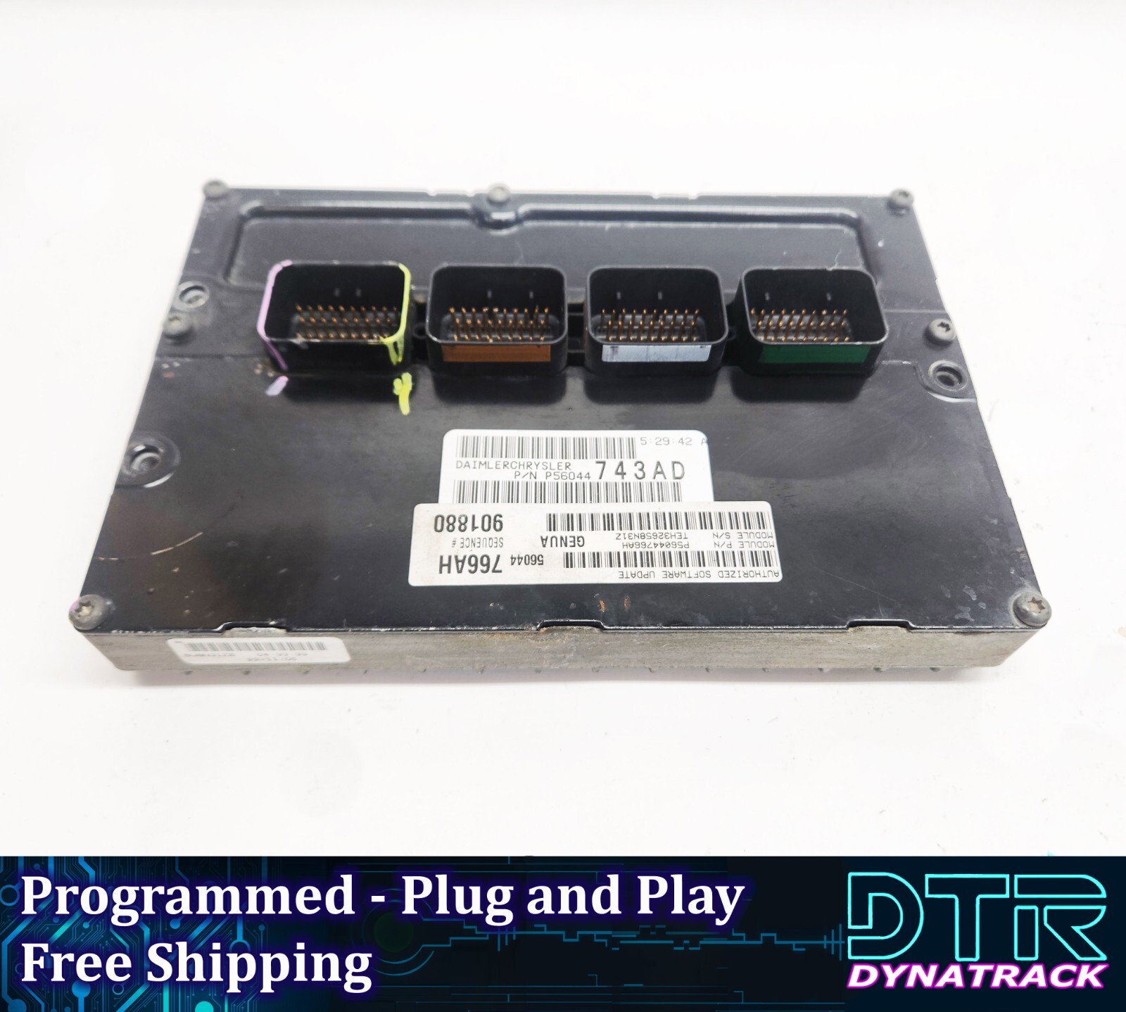 Jeep Commander 2006 4.7L 4x4 ECU ECM PCM Engine Module OEM 56044766AH ...