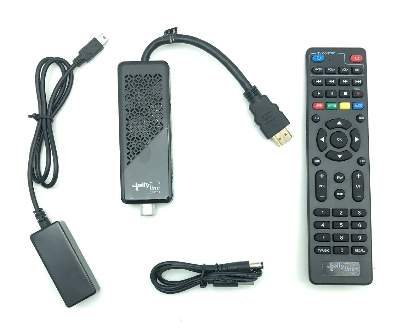 Decoder Stick Digitale Terrestre Con Cavo HDMI Integrato Jolly Line mod ...