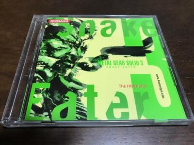 Metal Gear Solid 3 Snake Eater The First Bite Soundtrack Music CD PS2 ...